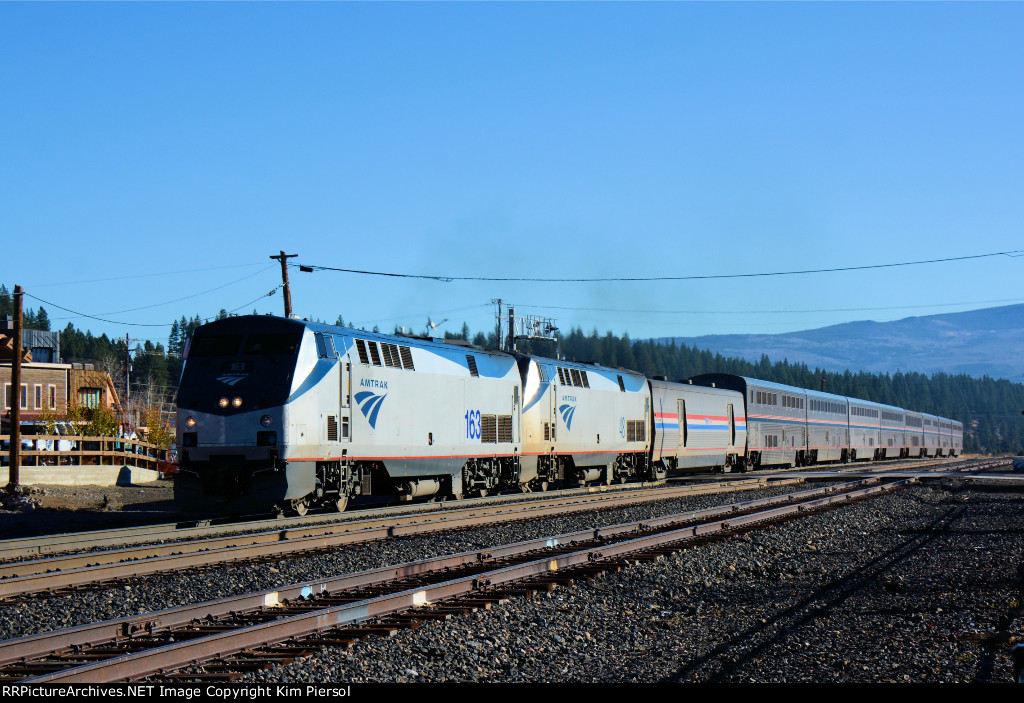 AMTK 163 Train #5 WB California Zephyr